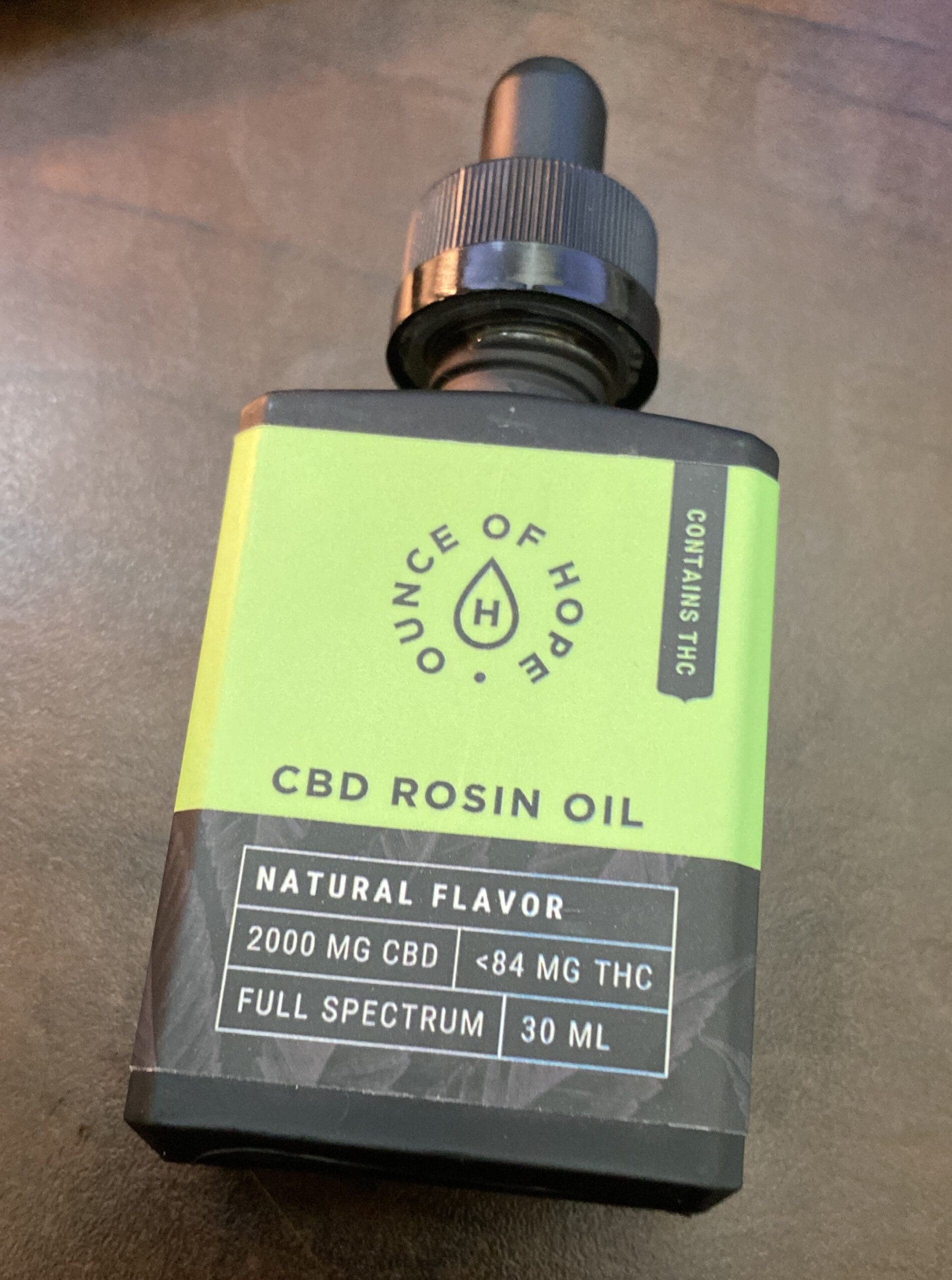 Full-Spectrum CBD+THC Rosin Oil - Ounce of Hope